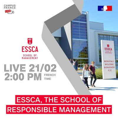 Campus France Live x ESSCA – Développement Durable - ESSCA