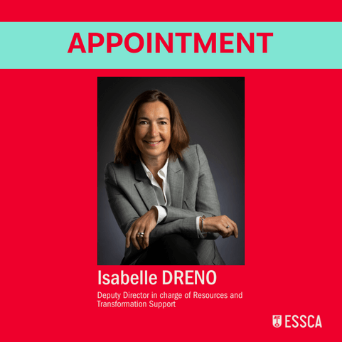 Isabelle DRENO joins ESSCA as Deputy Director in charge of Resources ...